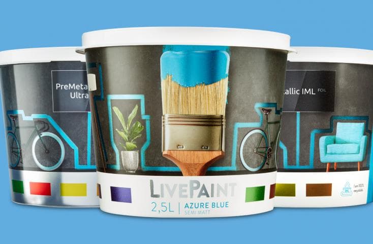 IML Metallic sample box - Multi-Color Corporation